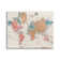 Latitude Run® " Detailed Boho World Map " by Elizabeth Medley Painting Print on Canvas & Reviews ...